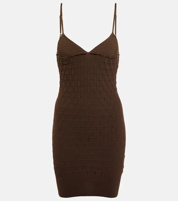 Jacquemus La Robe Maille Tacido Minidress