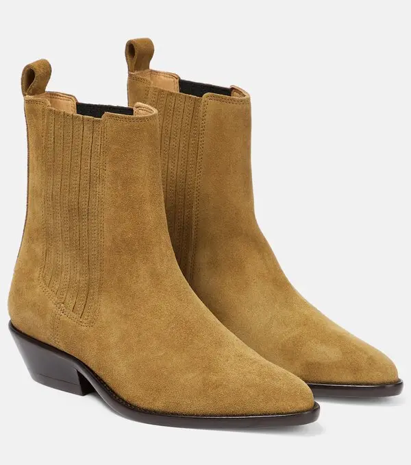 Isabel Marant Delena Ankle Boots - Beige