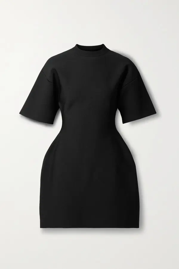 Balenciaga Hourglass Stretch-ponte Mini Dress