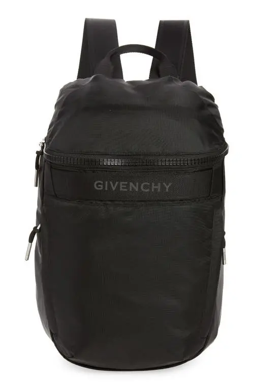 Givenchy G-trek Nylon Backpack - Black
