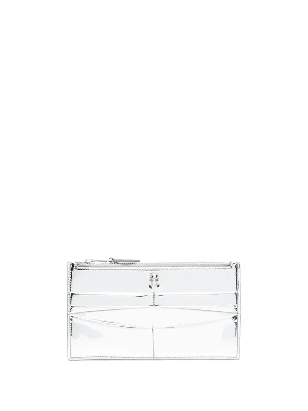 Alexander McQueen Skull Metallic Card-holder