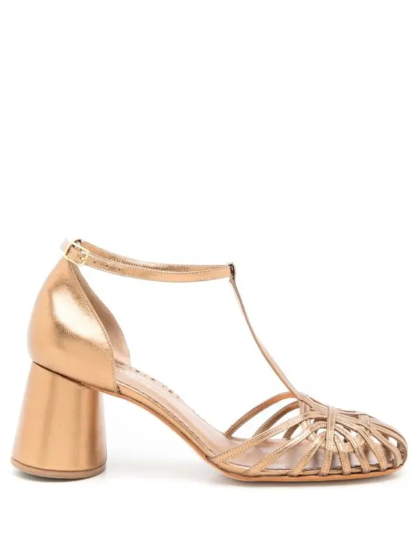 STUDIO CHOFAKIAN Eugenie Leather Sandals