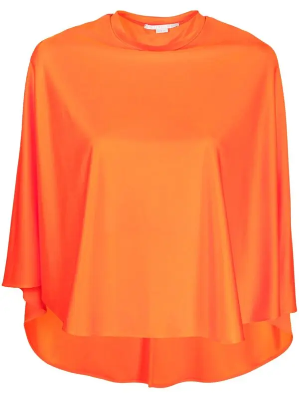 Stella McCartney Draped High-low Blouse