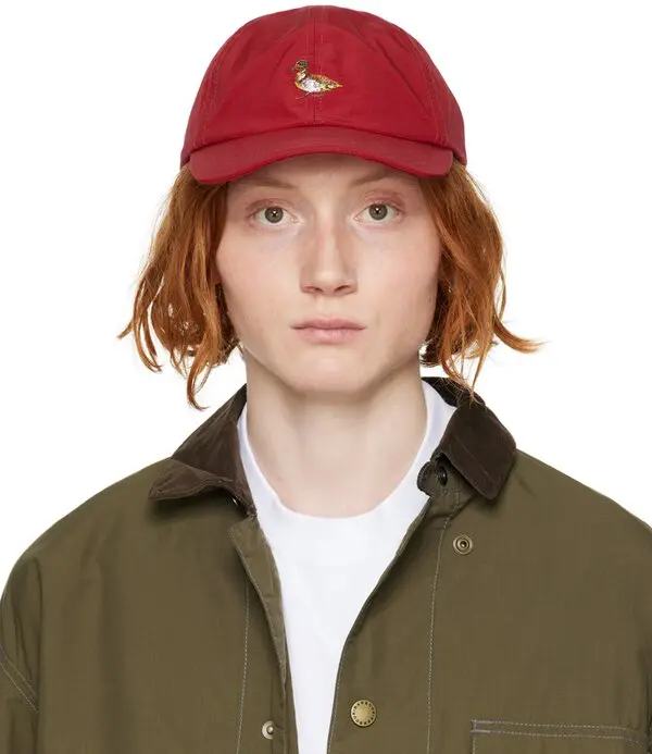 Barbour Noah Edition Sports Cap In Red - 48% Off | Editorialist