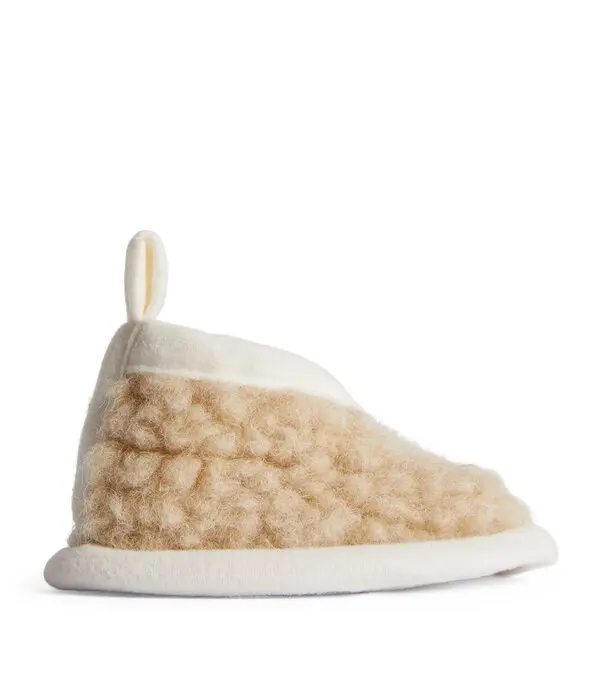 BINIBAMBA Merino Wool Slippers - Beige