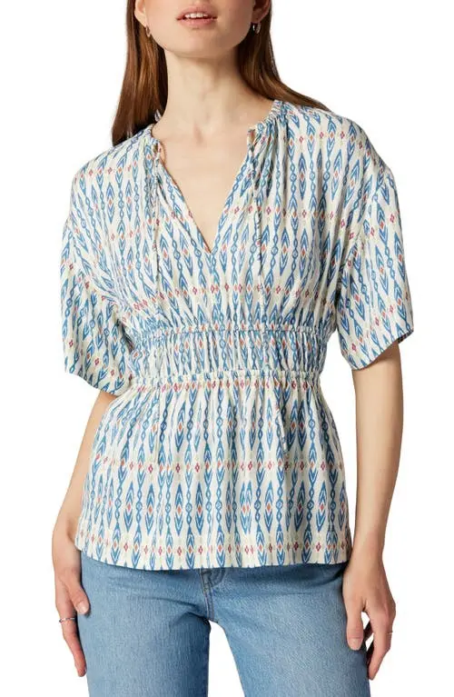 Joie Renae Split Neck Top