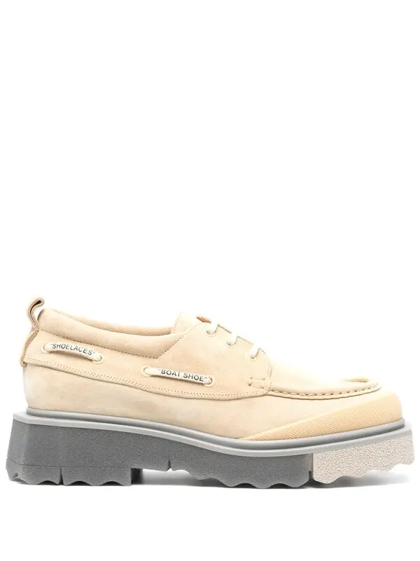 Off-White Lace-up Loafers