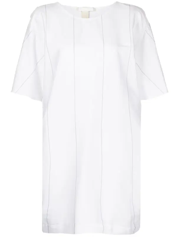 LITKOVSKA Striped Stretch-cotton Blouse