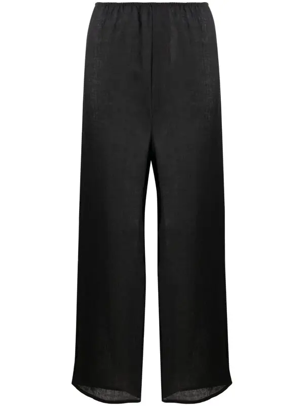 BASERANGE Domond Wide-leg Linen Trousers