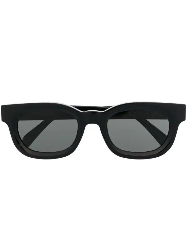 RETROSUPERFUTURE Logo Lettering Square Frame Sunglasses