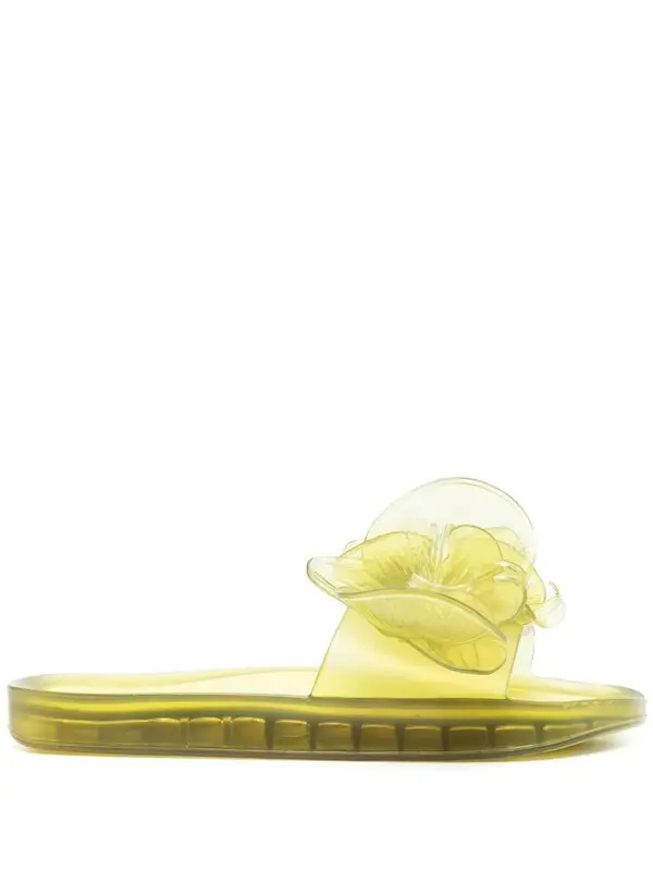 Y/project X Melissa Floral Slides - Green