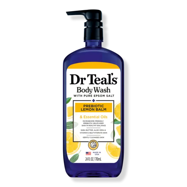 DR TEAL'S Body Wash With Prebiotic Lemon Balm And Essential Oil Blend