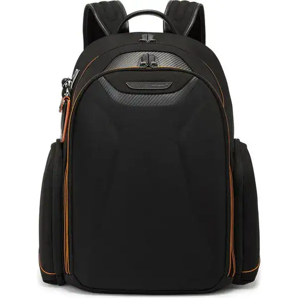 Tumi X Mclaren Paddock Backpack In Black | Editorialist