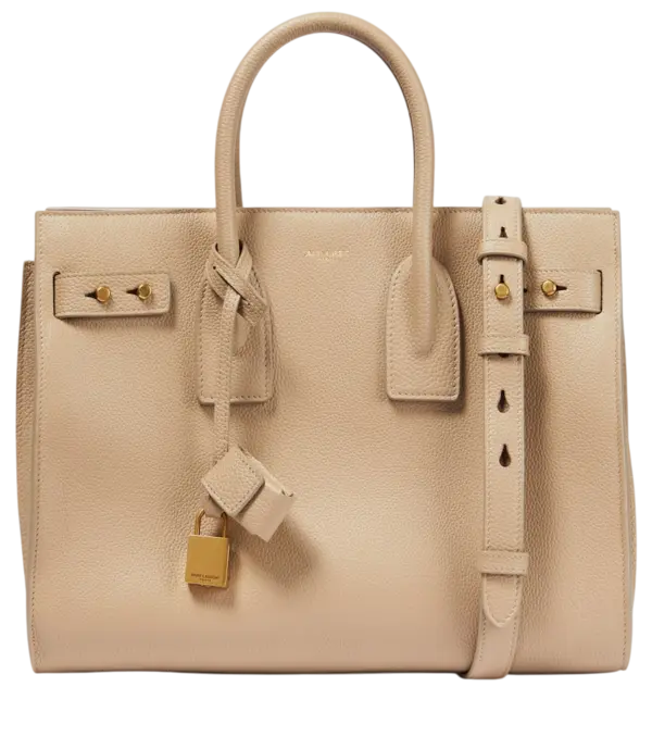Saint Laurent Sac De Jour Small Tote Bag - Beige
