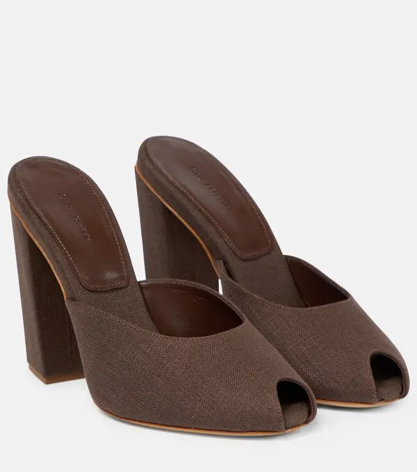 GIA BORGHINI Rosie 38 Mules - Brown