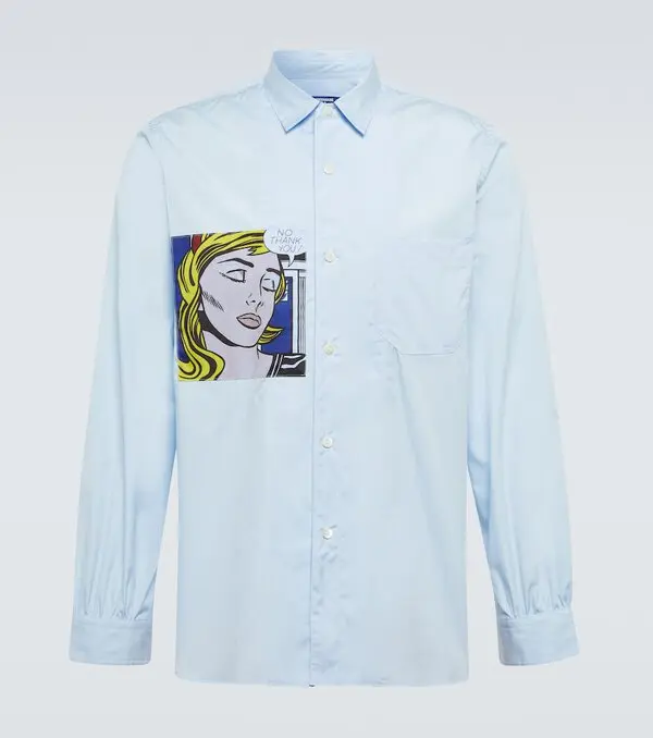 Junya Watanabe Checked Cotton Poplin Shirt