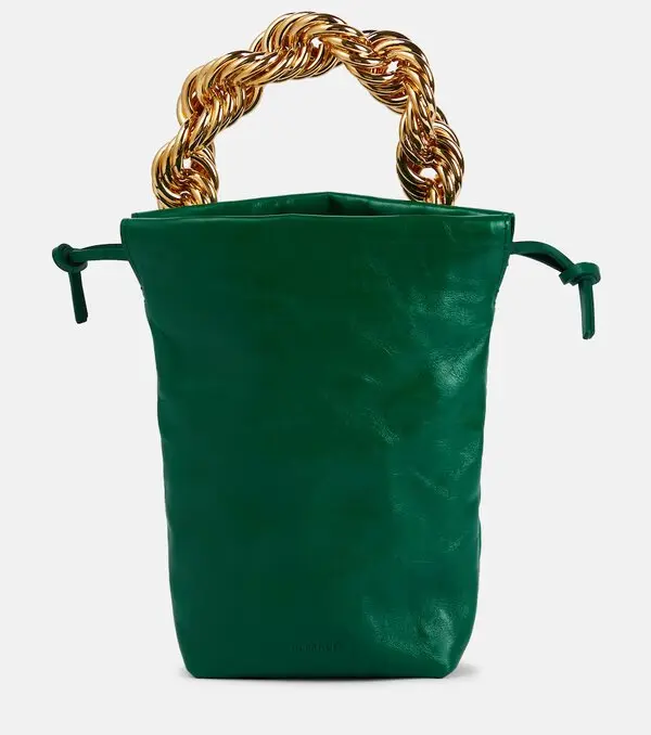 JIL SANDER Small Leather Tote