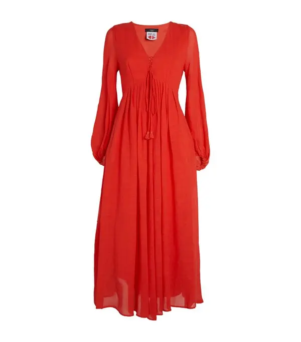 lily aldridge red dress VERY RALPH Premiere