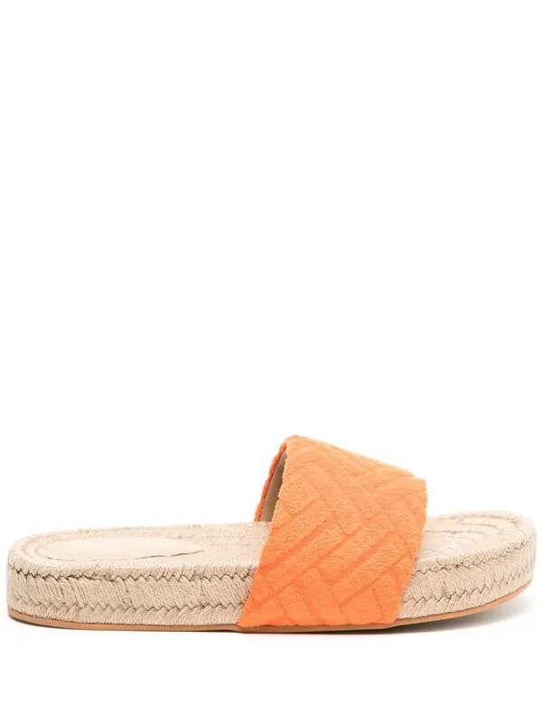 Senso Isobel Espadrille Slides - Orange
