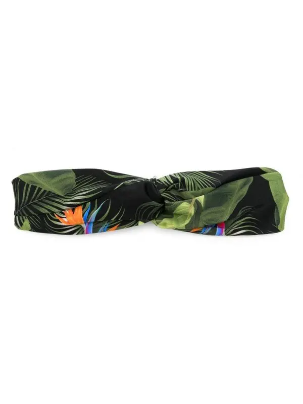 LYGIA & NANNY Bethania Printed Headband - Black