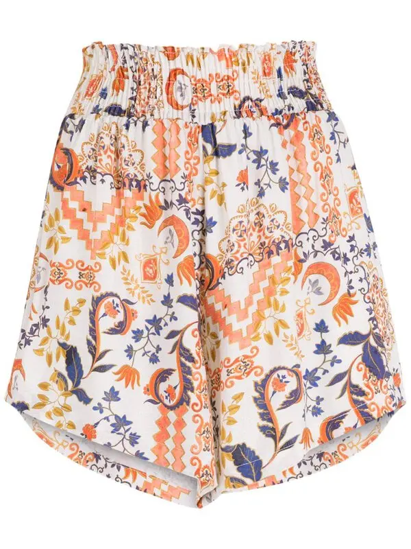 LYGIA & NANNY Camelia Printed Shorts