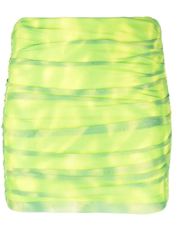 Remain Birger Christensen Tie-dye Print Miniskirt