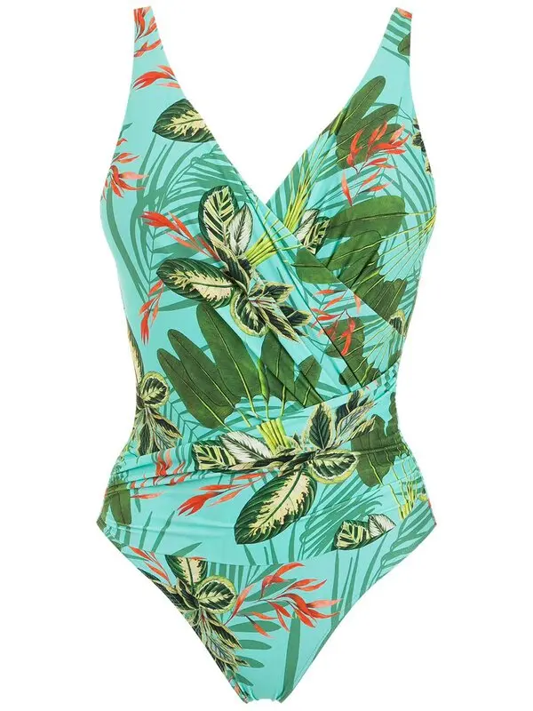 LYGIA & NANNY Maisa Tropical Print Swimsuit