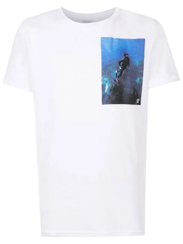 OSKLEN Graphic-print Detail T-shirt