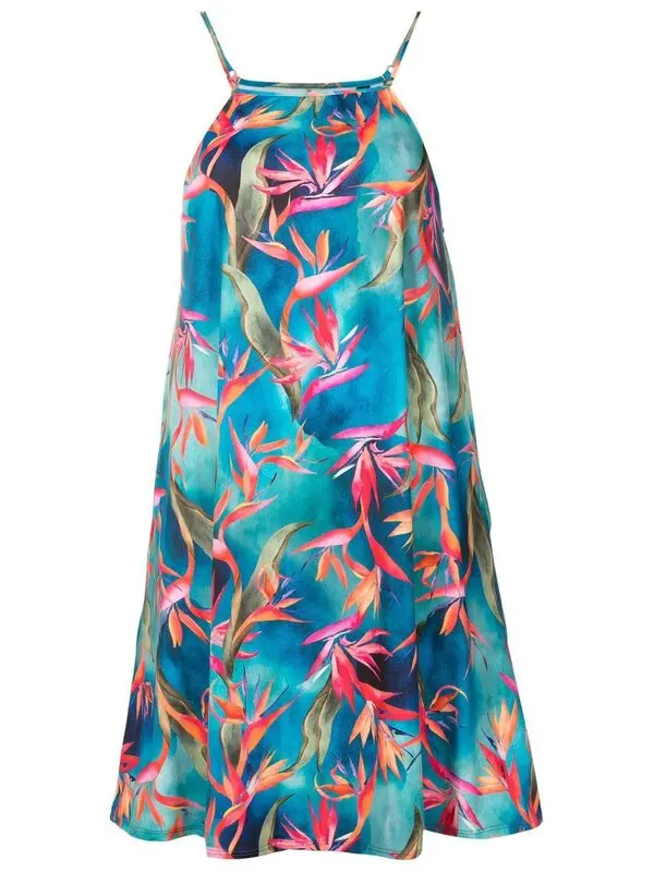 LYGIA & NANNY Isis Printed Dress - Blue