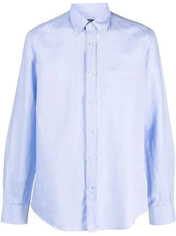 Paul & Shark Cotton-linen-blend Shirt