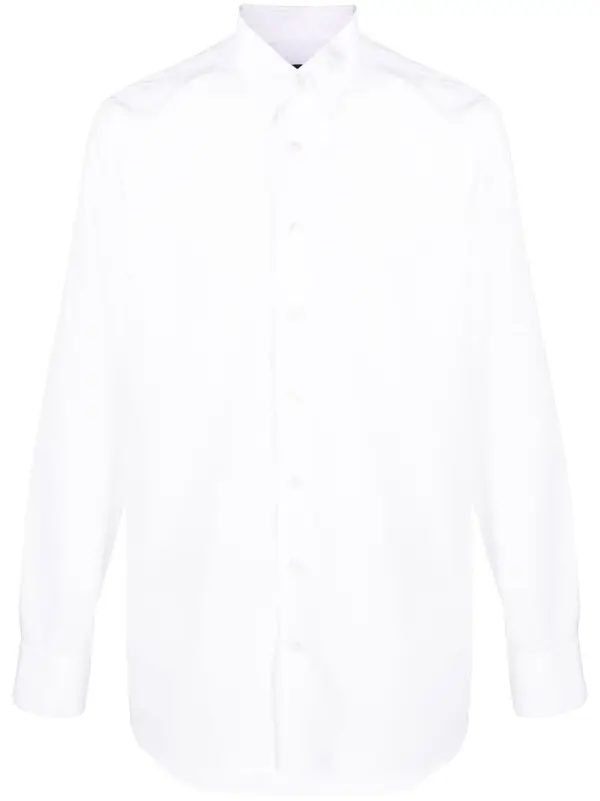 LARDINI Button-up Cotton Shirt