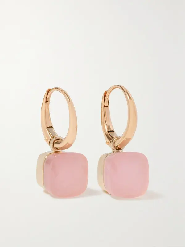 Pomellato Classic Nudo Quartz Earrings - Gold