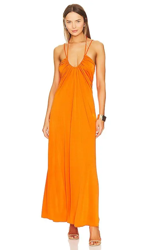 strapless open back dress Simkhai  Simkhai Vestido Maxi Emma Mujer en Barcelona o Compra Online  Mujer 732-001736 01