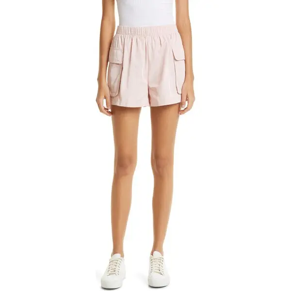 ATM Anthony Thomas Melillo Pull-on Cargo Shorts - Oyster Pin