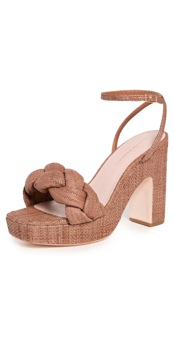 LOEFFLER RANDALL Fae Platform Sandals With Braid