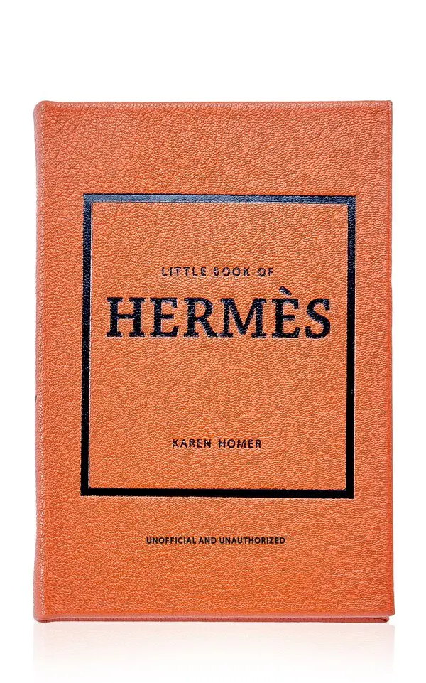 GRAPHIC IMAGE Little Book Of Hermes Leather Hardcover Book