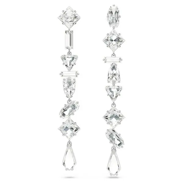 SWAROVSKI Mesmera Drop Earrings - White