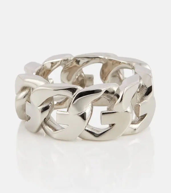 Givenchy G Chain Ring - Silver