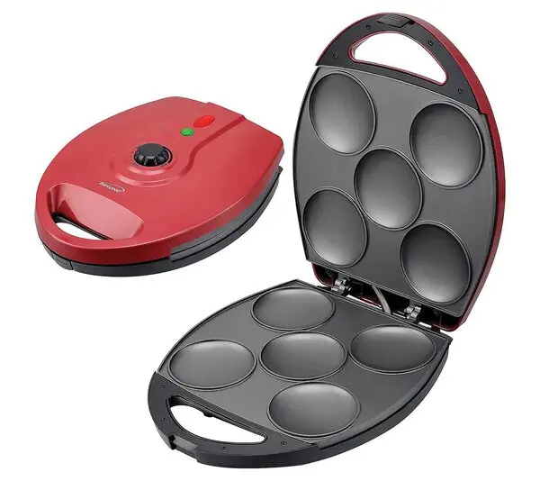 BRENTWOOD 6-piece Nonstick Arepa Maker