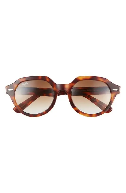 Ray-ban Gina 53mm Gradient Sunglasses - Clear Brown Multi