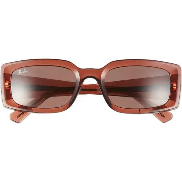 Ray-ban Kiliane 54mm Pillow Sunglasses - Transparent