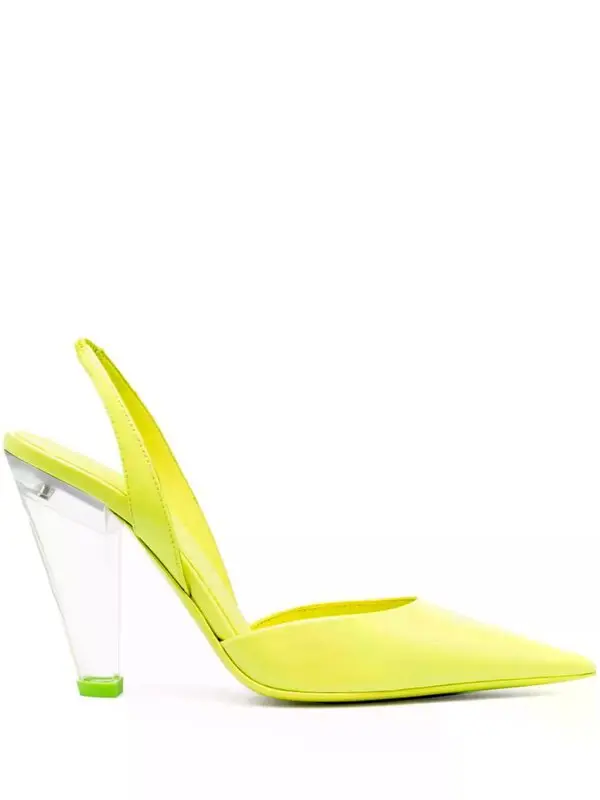 3JUIN Bridget Slingback Sandals - Yellow