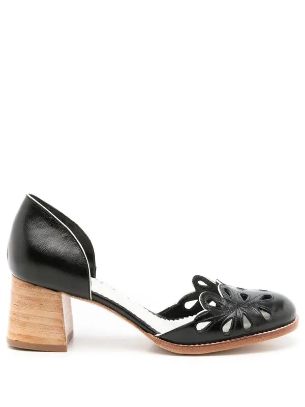 STUDIO CHOFAKIAN Epoque 60mm Perforated Pumps