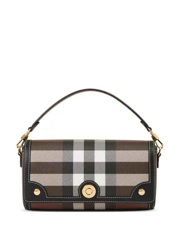 Burberry Leather Crossbody Bag - Brown