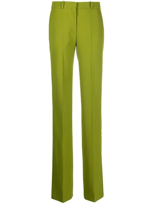 DEL CORE Pressed-crease Straight-leg Trousers