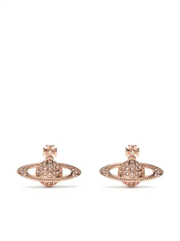 Vivienne Westwood Mini Bas Relief Earrings - Pink | Editorialist
