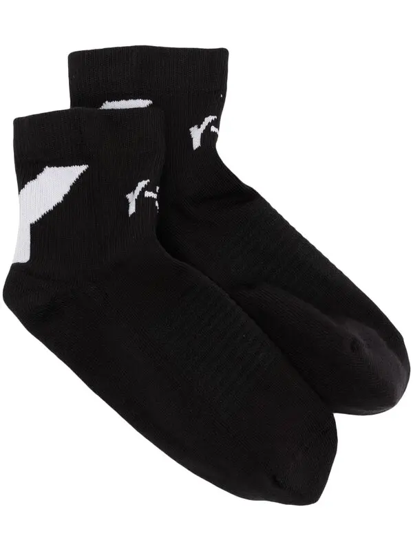 Y3 Intarsia-knit Logo Socks