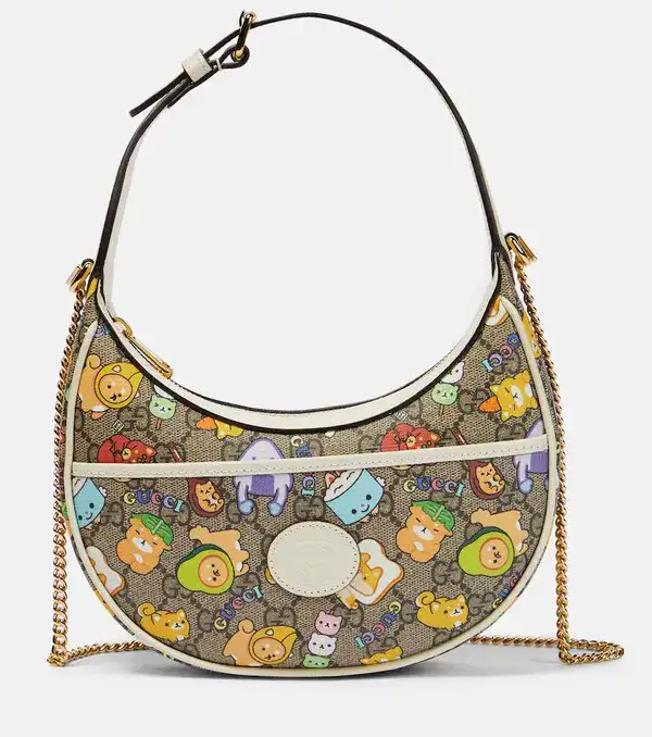 GUCCI GG柄 ☆KAWAII☆ベア エコバッグ入り Gucci Kawaii Gg Supreme Mini Shoulder Bag - Multicoloured