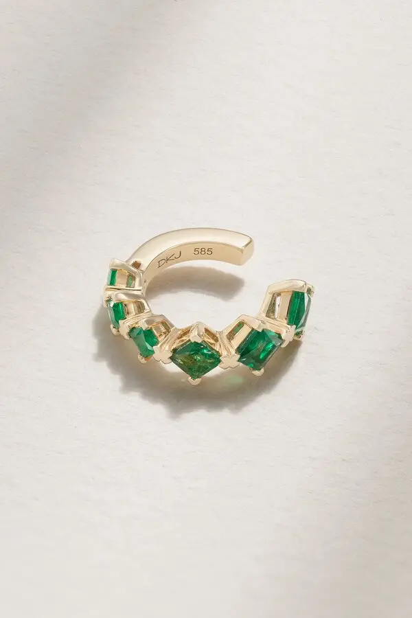 DIANE KORDAS 14-karat Ear Cuff