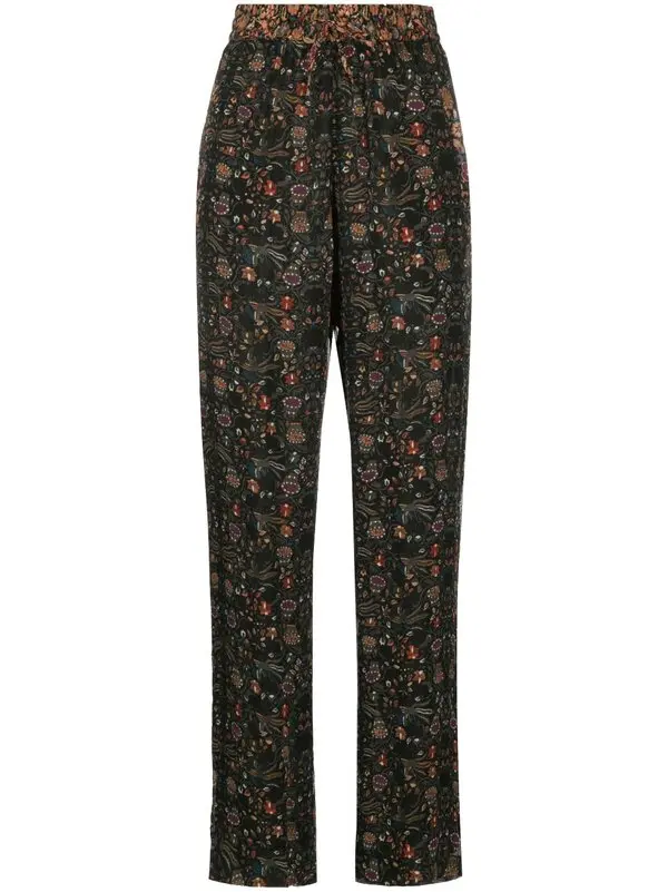 Isabel Marant Ozio Floral-print Trousers